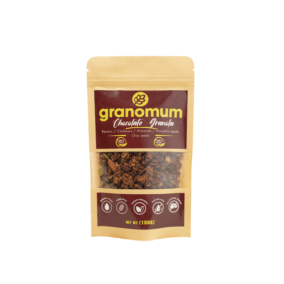 Chocolate Granola (100g) | Granomum – Granomum